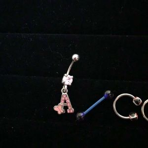 Jewelry | Random Piercing Rings | Poshmark